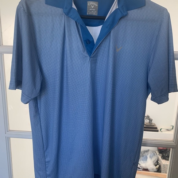 Shirts | Callaway Blue Polo Shirt A7 | Poshmark